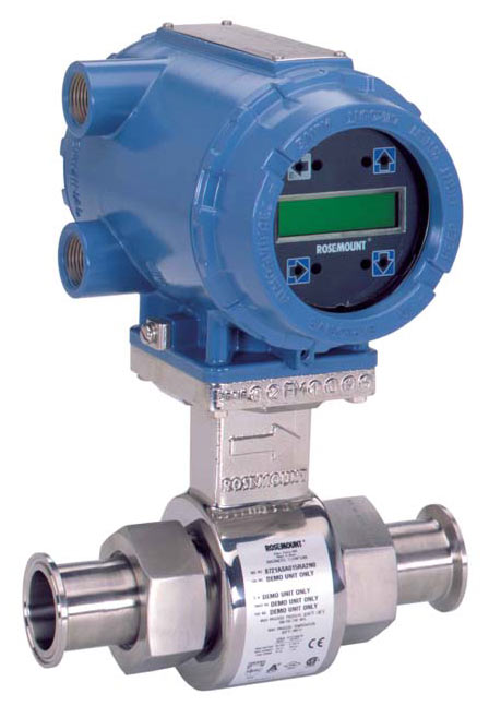 Misuratore magnetico sanitario Rosemount serie 8721 Emerson ...